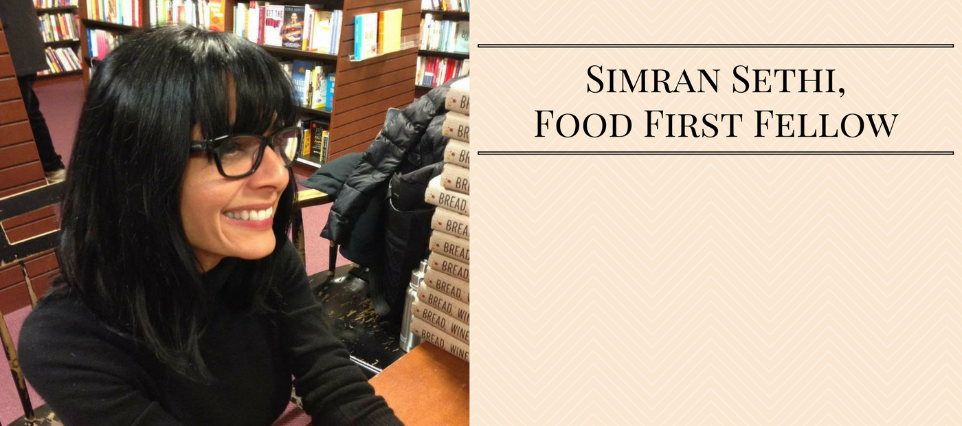 Food First Fellow Simran Sethi Featured as Food Leader Under 40 : Food ...
